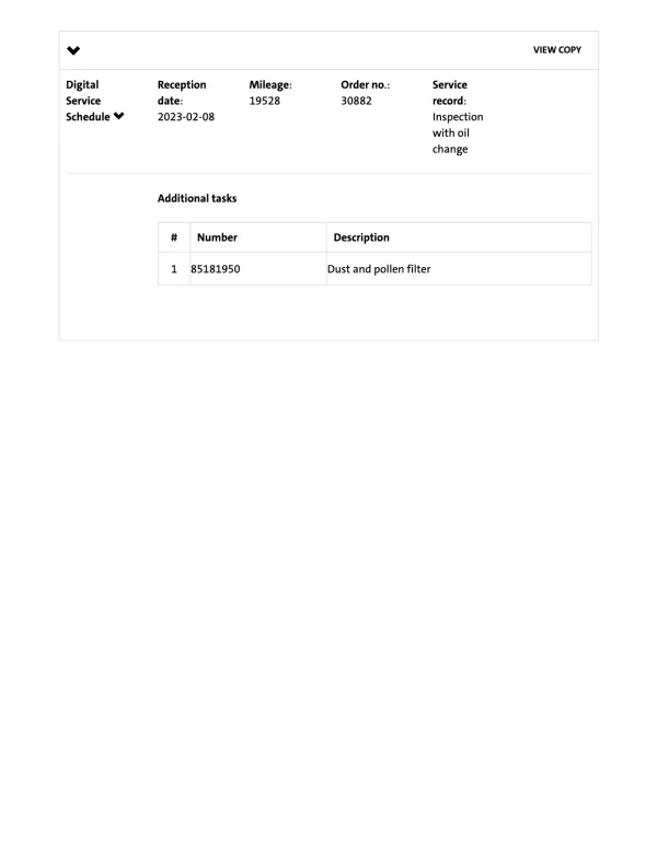 Audi Service History Check Online UK – Instant VIN Report